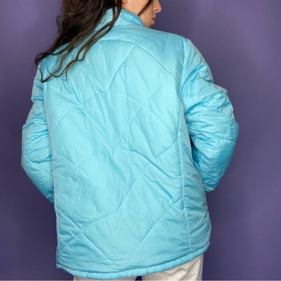 Jackets & Coats | Womens Sky Blue Puffer Jacket | Poshmark